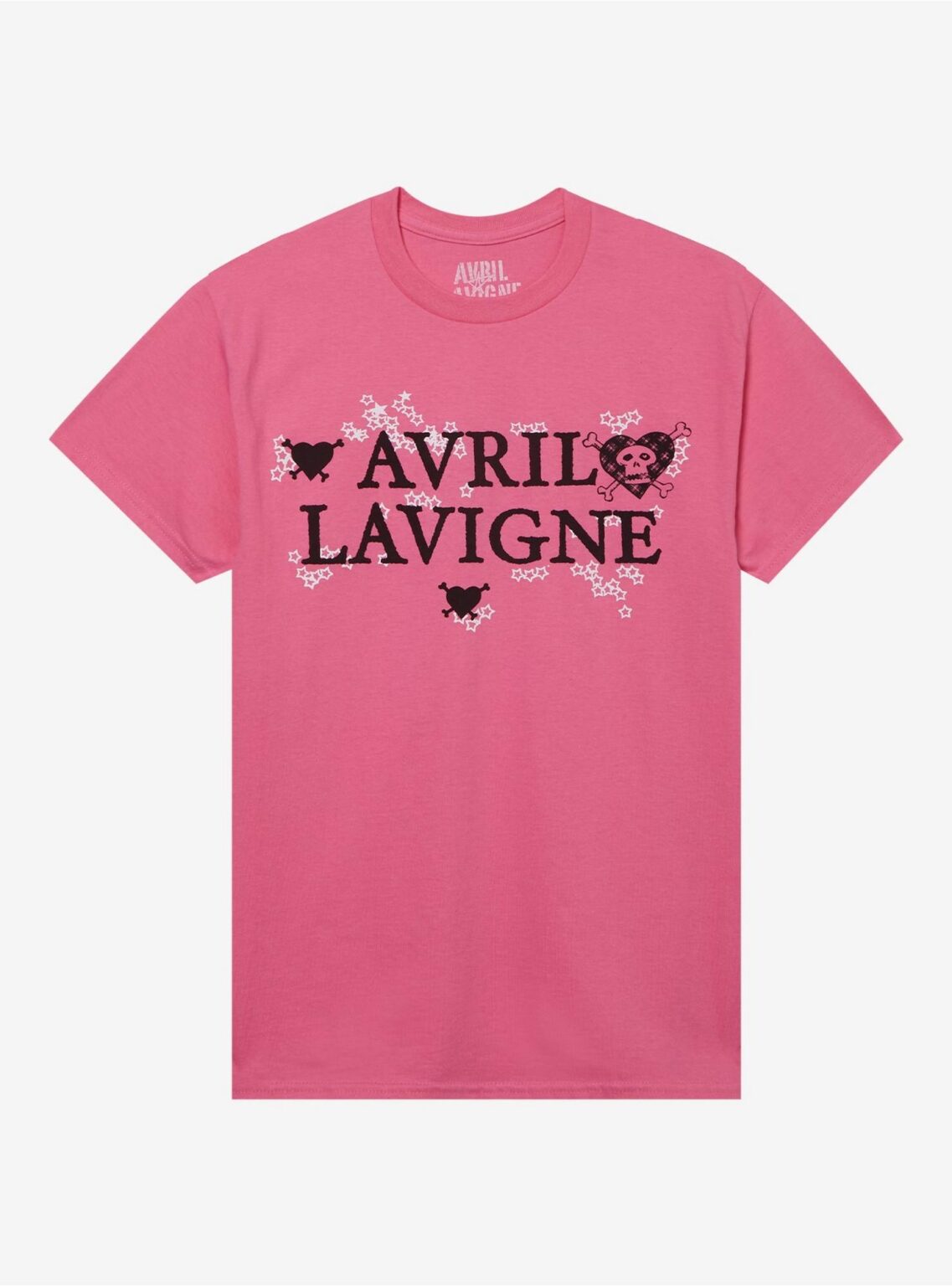 Avril Lavigne Hearts & Stars T-Shirt | Mimada Essentials